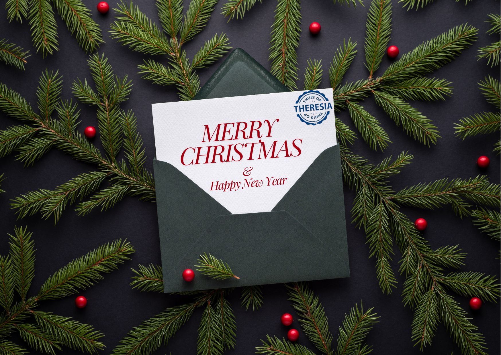 Een warme kerstgroet voor iedereen! - Theresialyceum